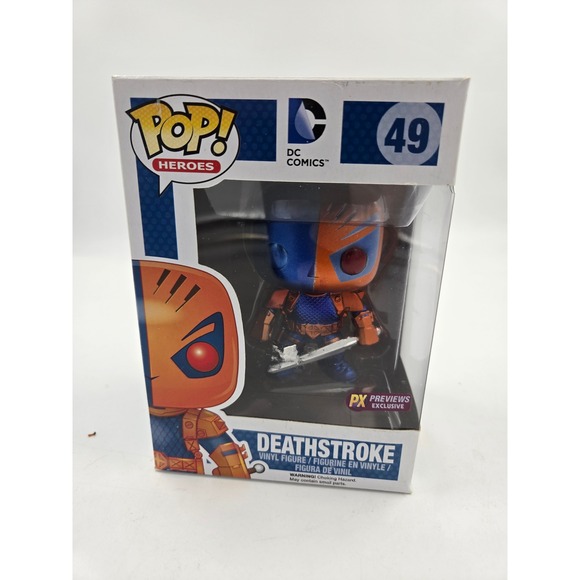 Funko | Toys | Funko Pop Heroes Dc Comics Deathstroke Vinyl Figure 49 ...